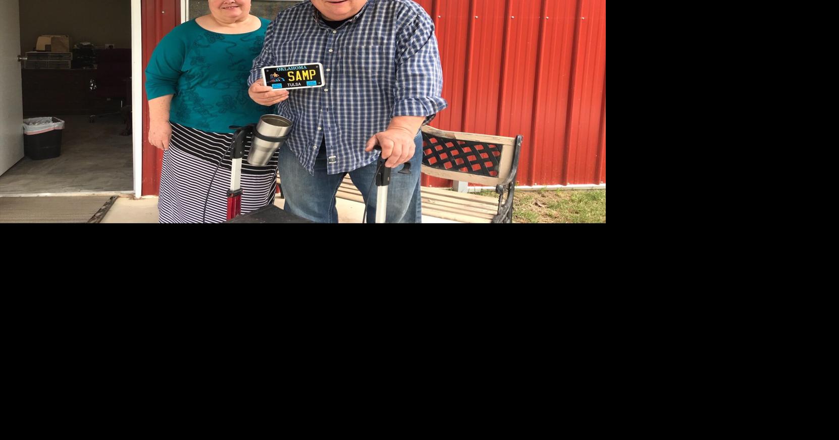 Tulsa license plate collector designs new plate to show support for ...