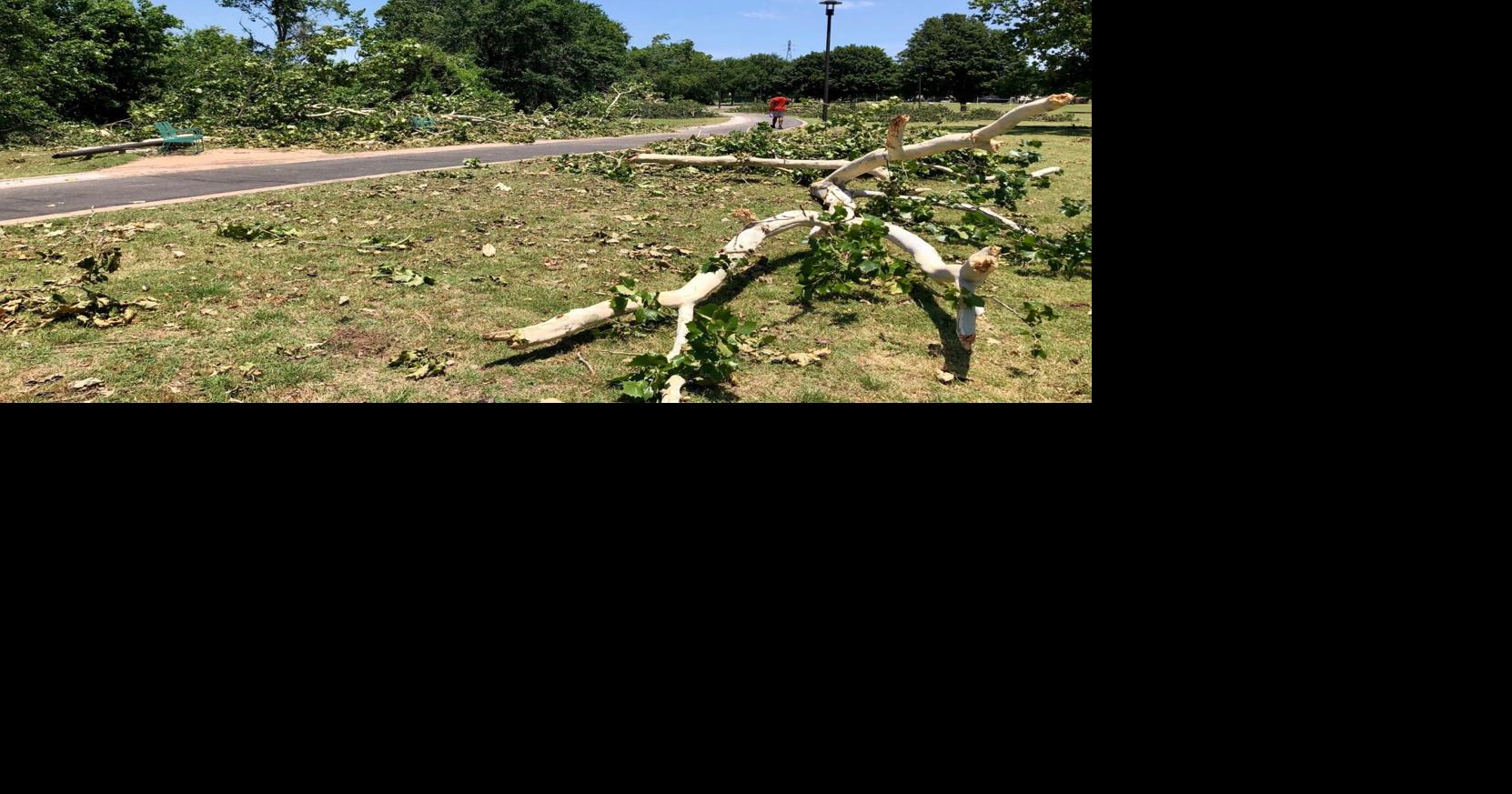 Clean up efforts continue along Tulsa’s River Parks trail | News ...