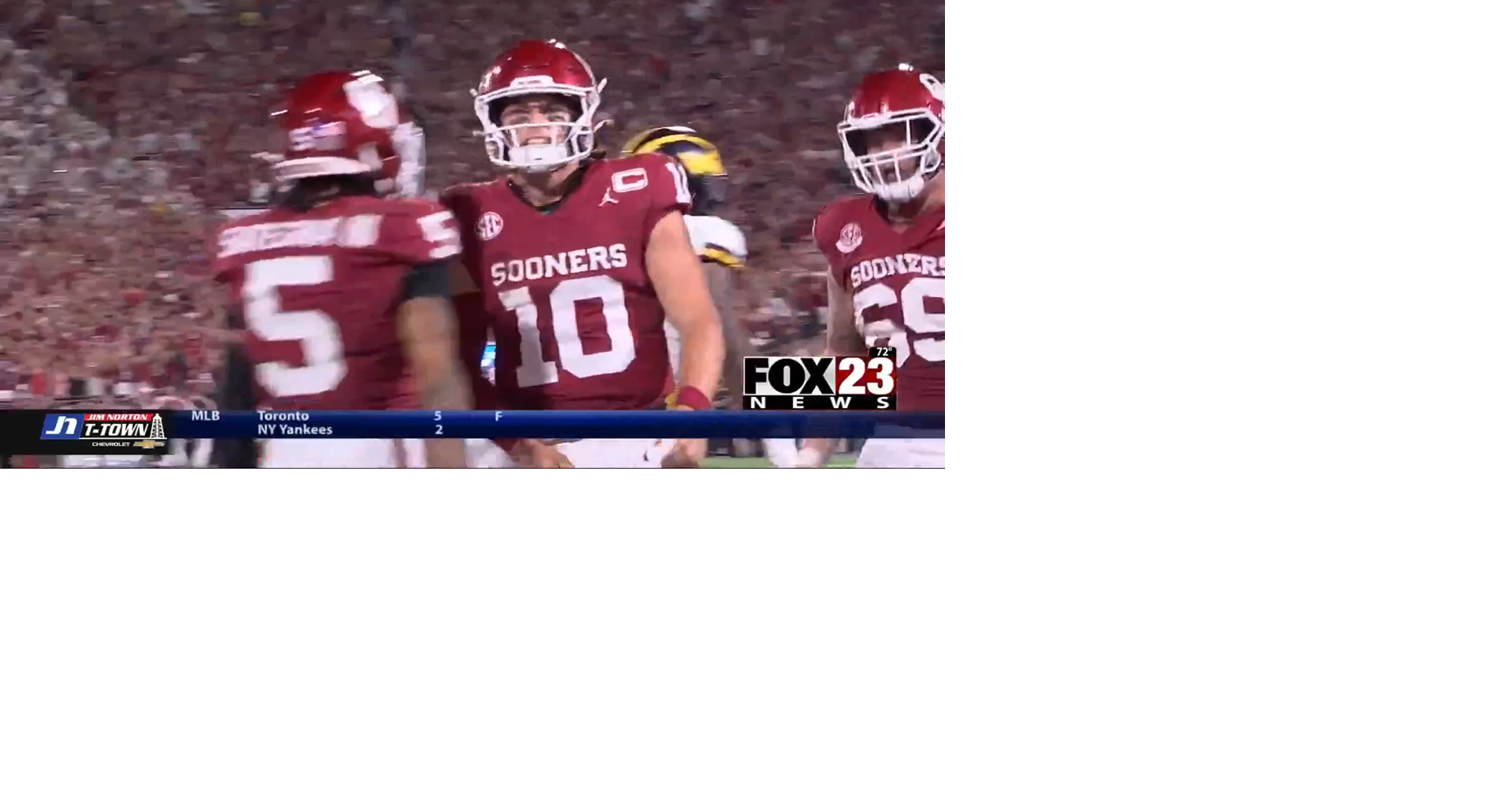 OU QB John Mateer officially listed as "questionable" ahead of Red ...