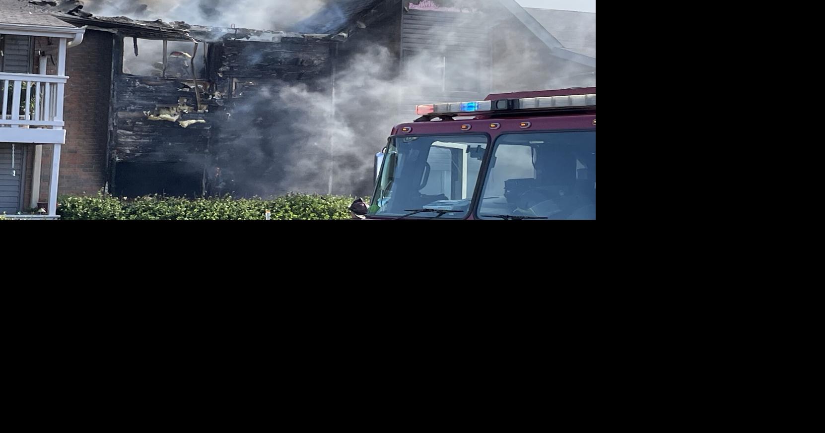 Firefighters respond to fire at south Tulsa apartment building | Local ...