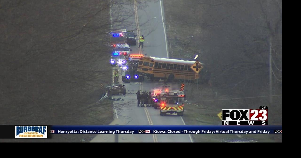 OHP investigates deadly crash involving loaded school bus in Rogers ...