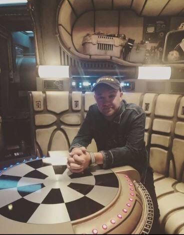 Josh Venable is one of the biggest Star Wars fans in the world ...