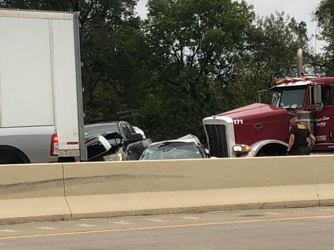 Photos: Major crash closes a section of the Muskogee Turnpike near ...