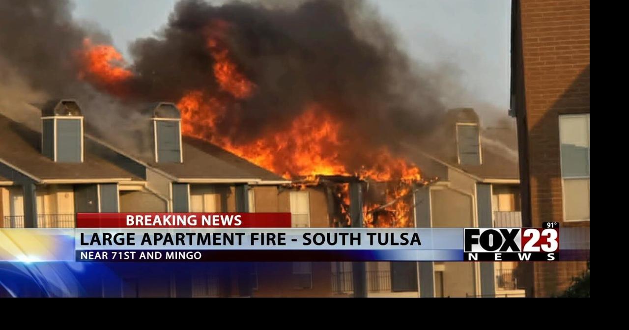 Large fire at south Tulsa apartment complex leaves several people ...