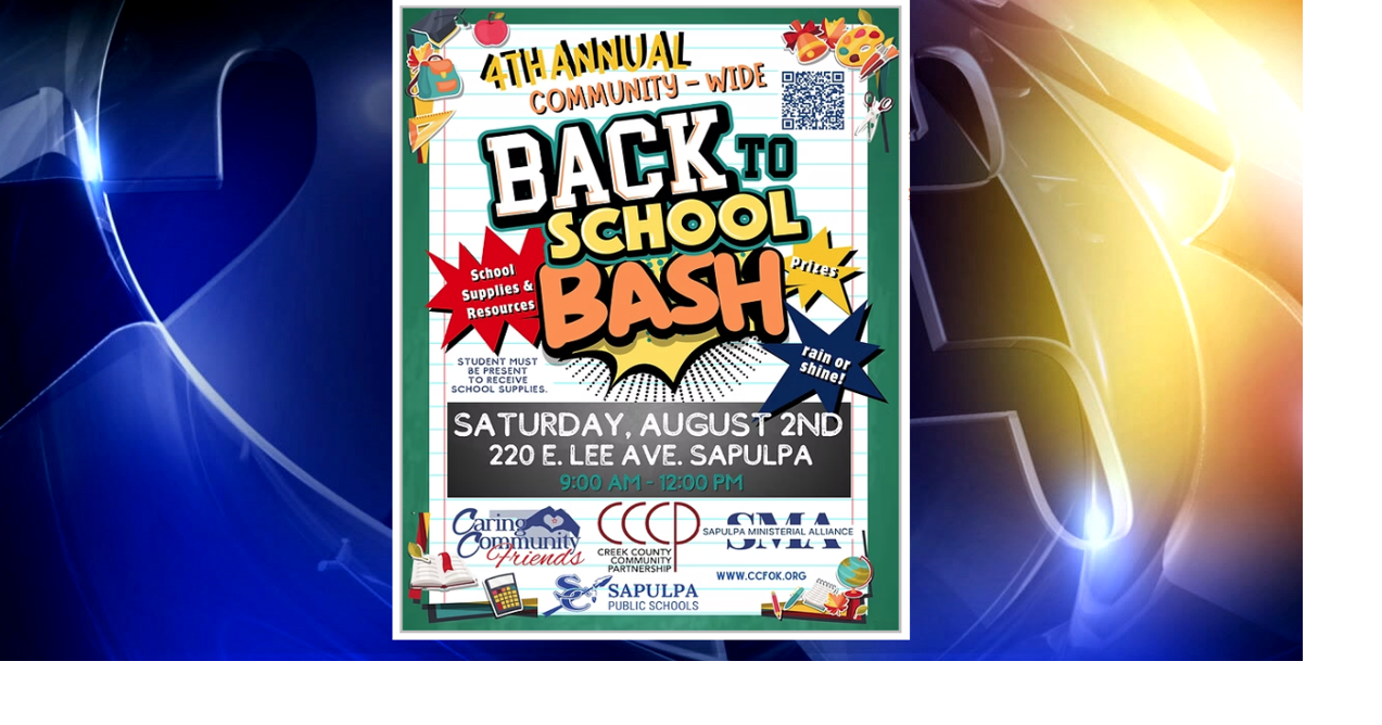 Sapulpa Public Schools holding Back to School Bash August 2 | Back To ...