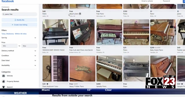BBB warns about online scam using a piano | News | fox23.com