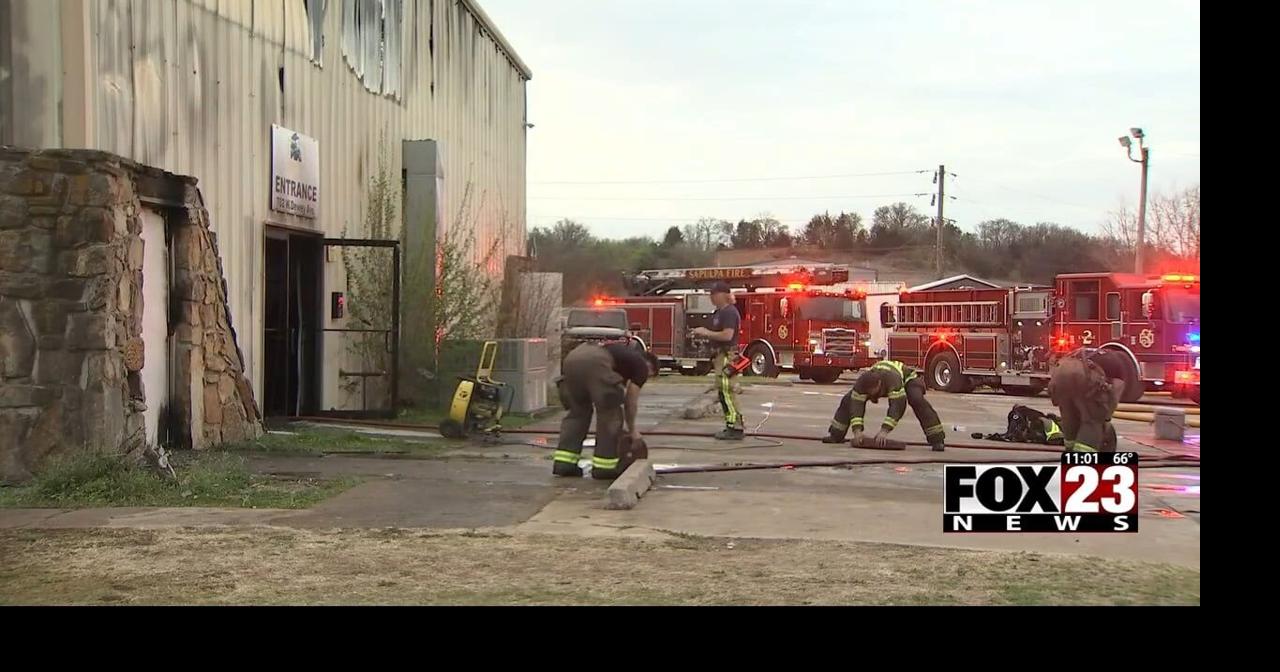 Firefighters investigate fire at U.S. Central Golf Carts in Sapulpa ...