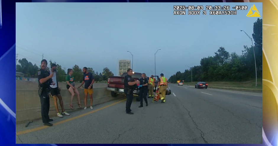 Citizens helped save man's life after injury crash, Tulsa Police say ...