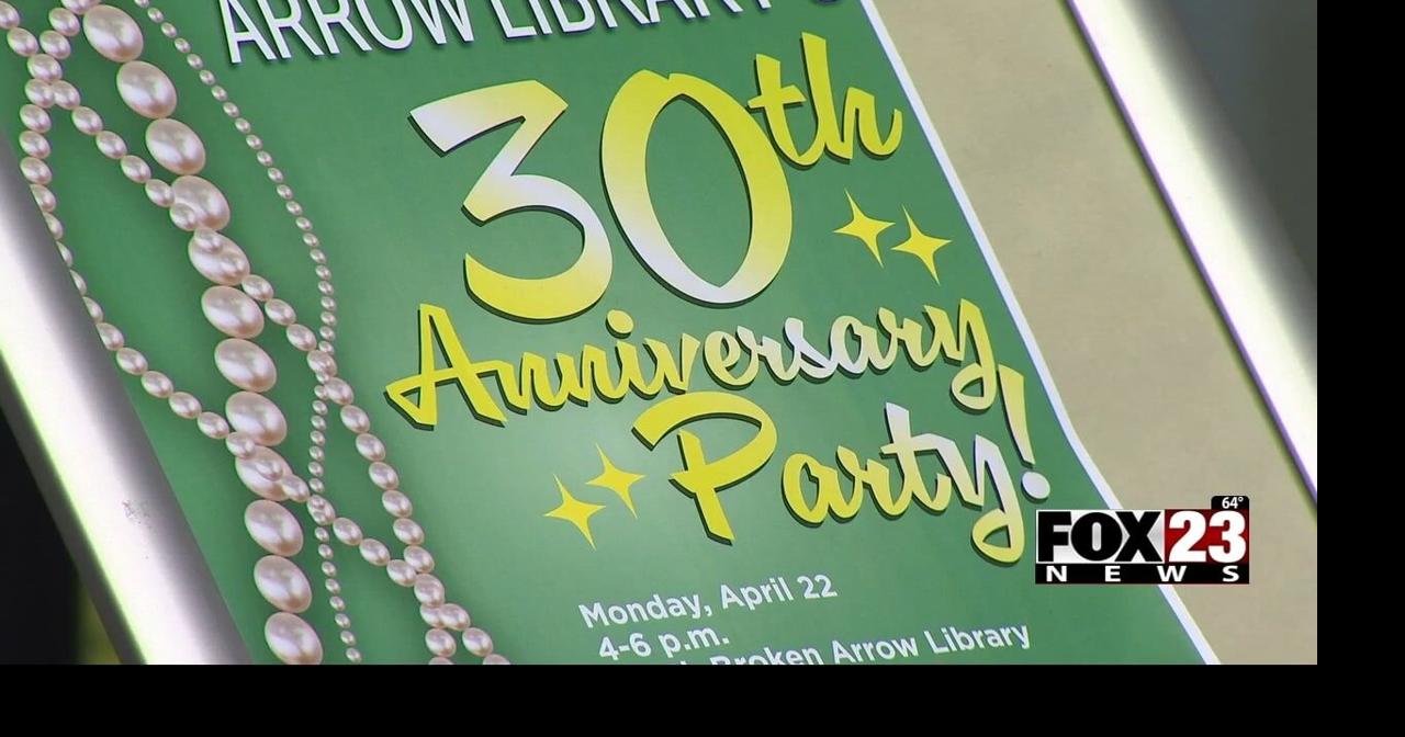 Video: South Broken Arrow Library celebrates 30th anniversary | News ...
