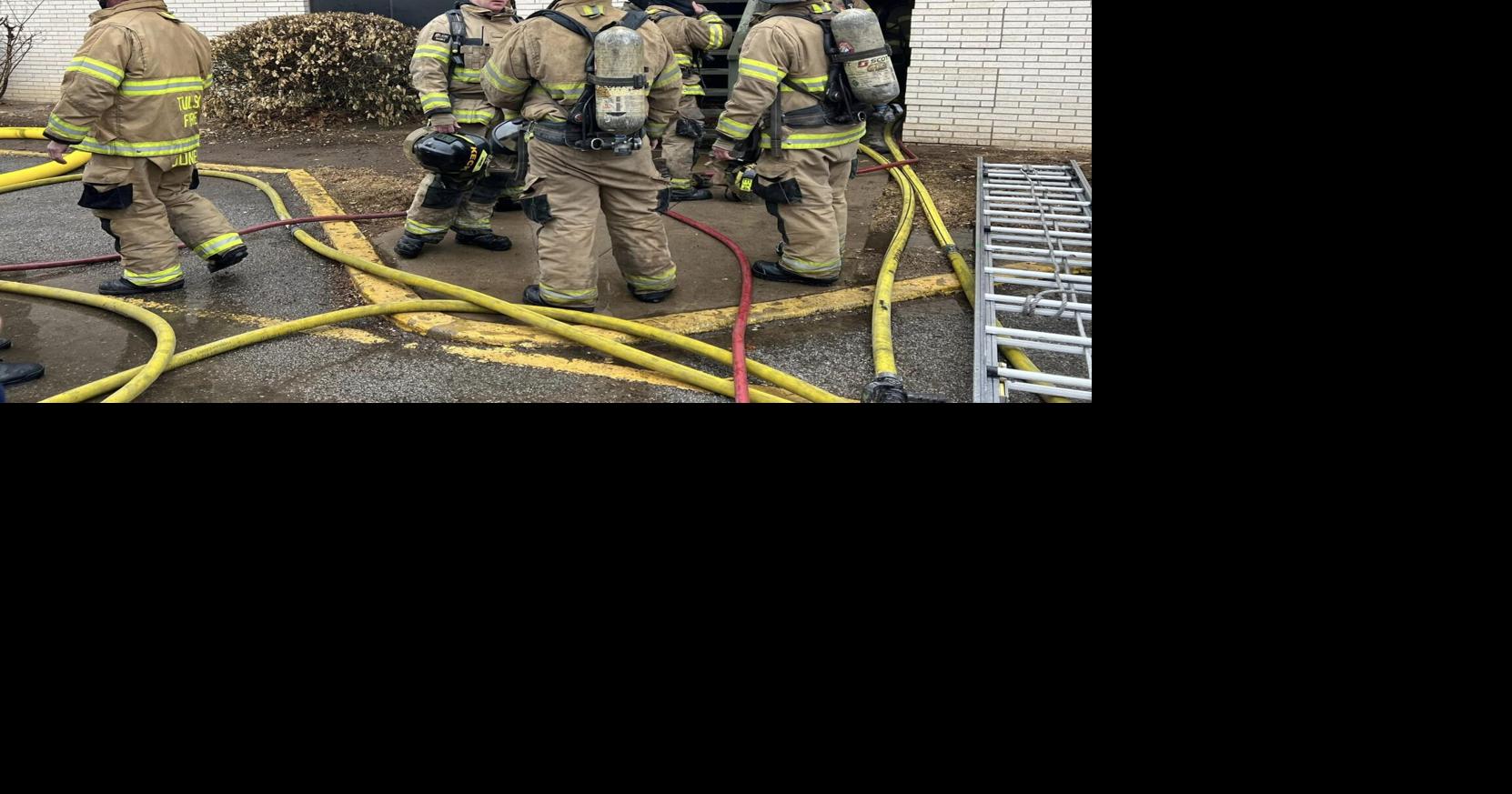 Photos: Firefighters respond to an apartment fire in Tulsa | | fox23.com