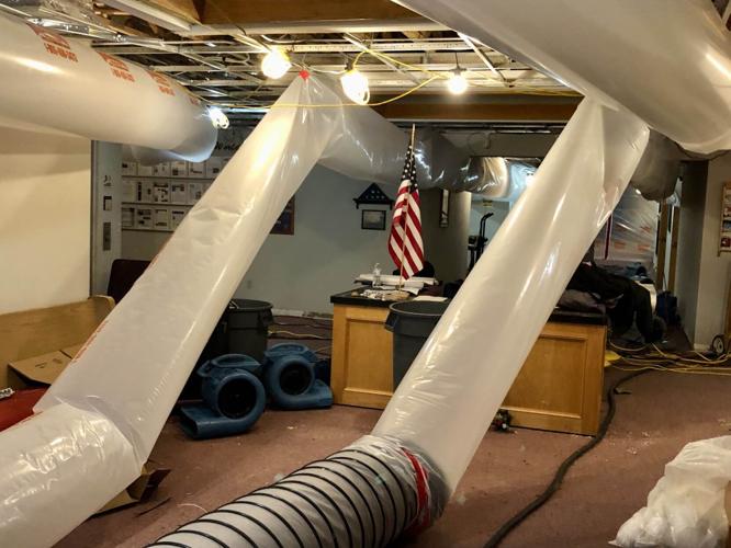 Local church has heavy damager after water pipe burst | News | fox23.com
