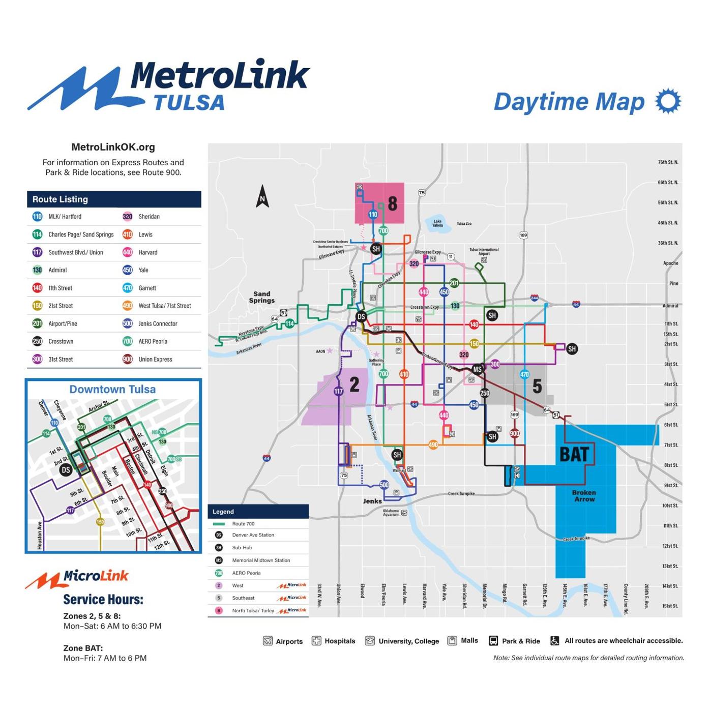 MetroLink Tulsa announces micro transit service changes to improve efficiency | News | fox23.com