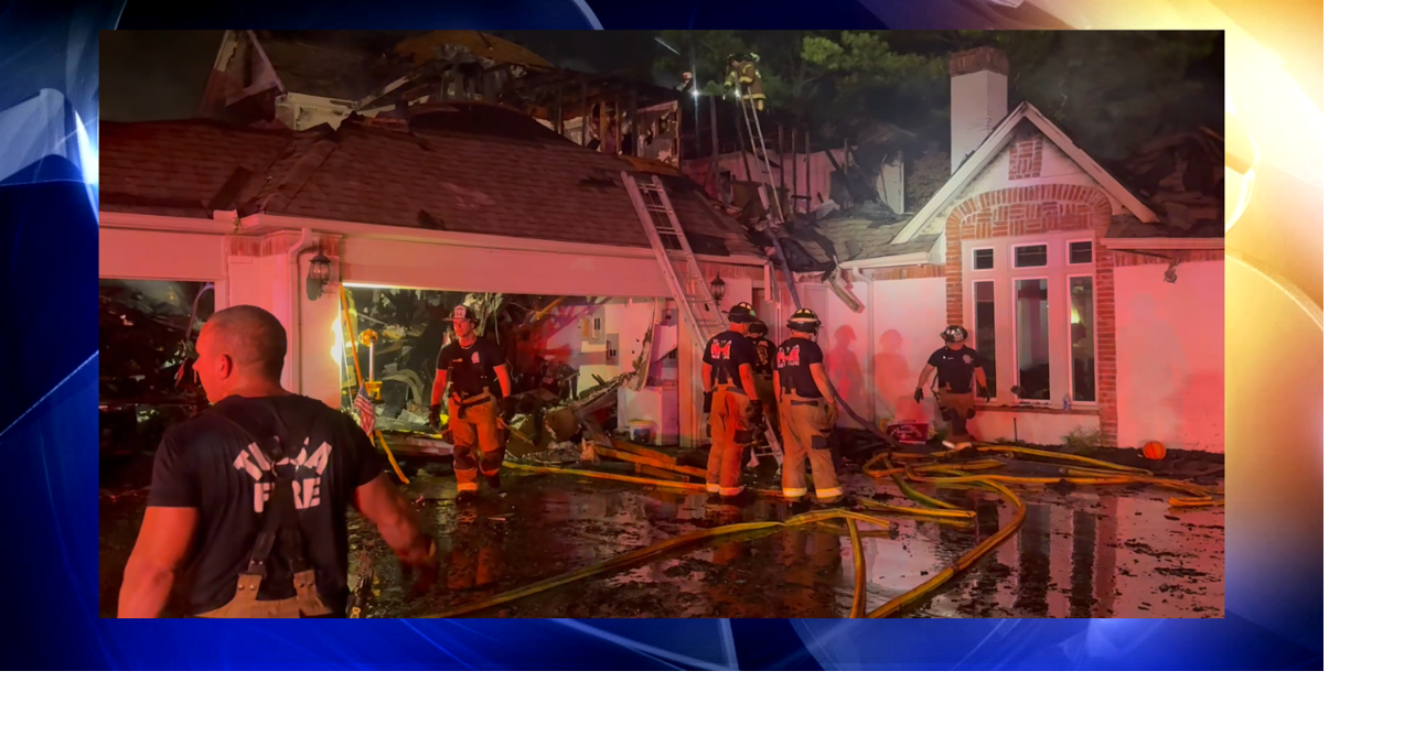 Tulsa Fire Department respond to overnight house fire in south Tulsa ...