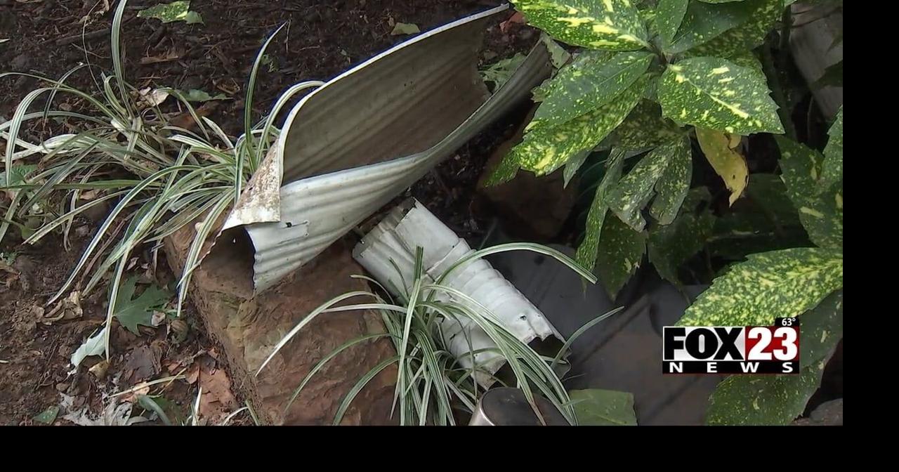 A lightning superbolt strikes in Tulsa causing slight damage to several ...