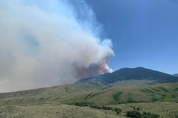 Photos: Montana wildfires stoked by heat, wind force evacuations ...