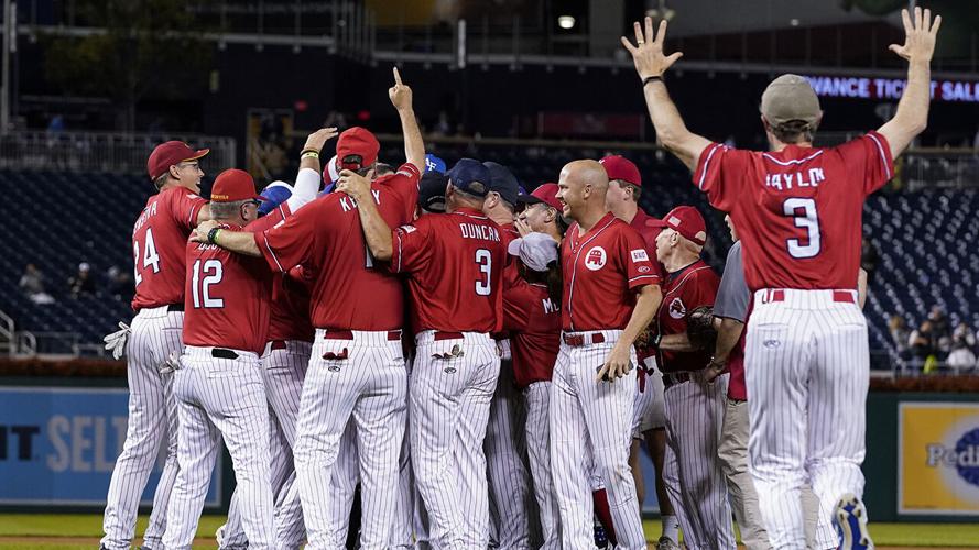 Photos: Republicans edge out Democrats to win Congressional Baseball ...