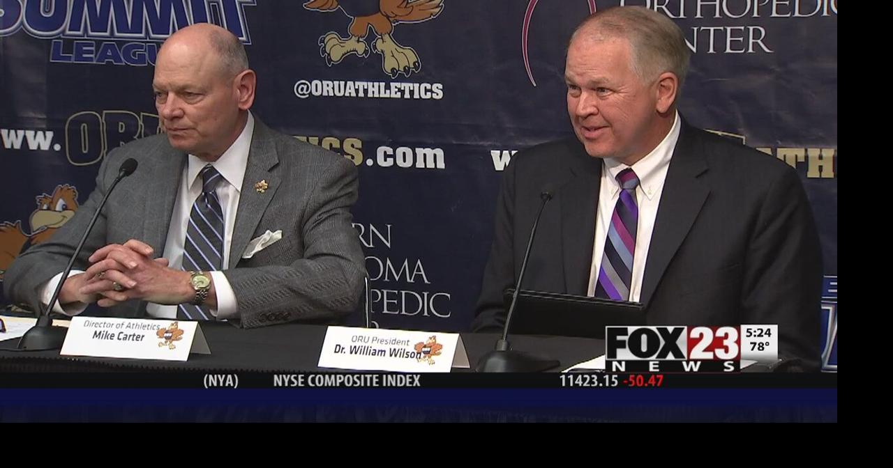 ORU holds news conference to address decision to fire Sutton | Sports ...