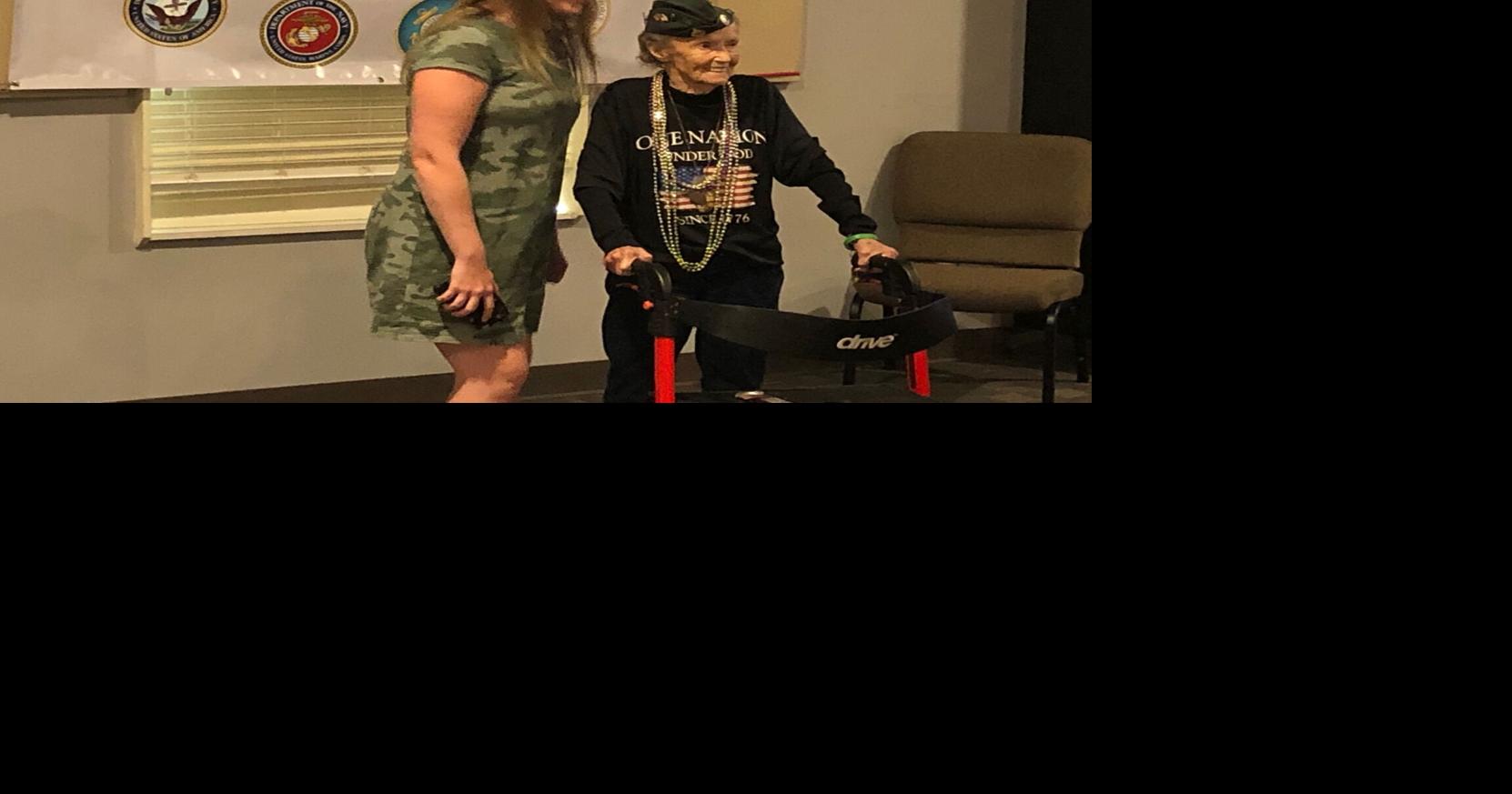 Tulsa WWII veteran receives surprise party ahead of her 100th birthday ...