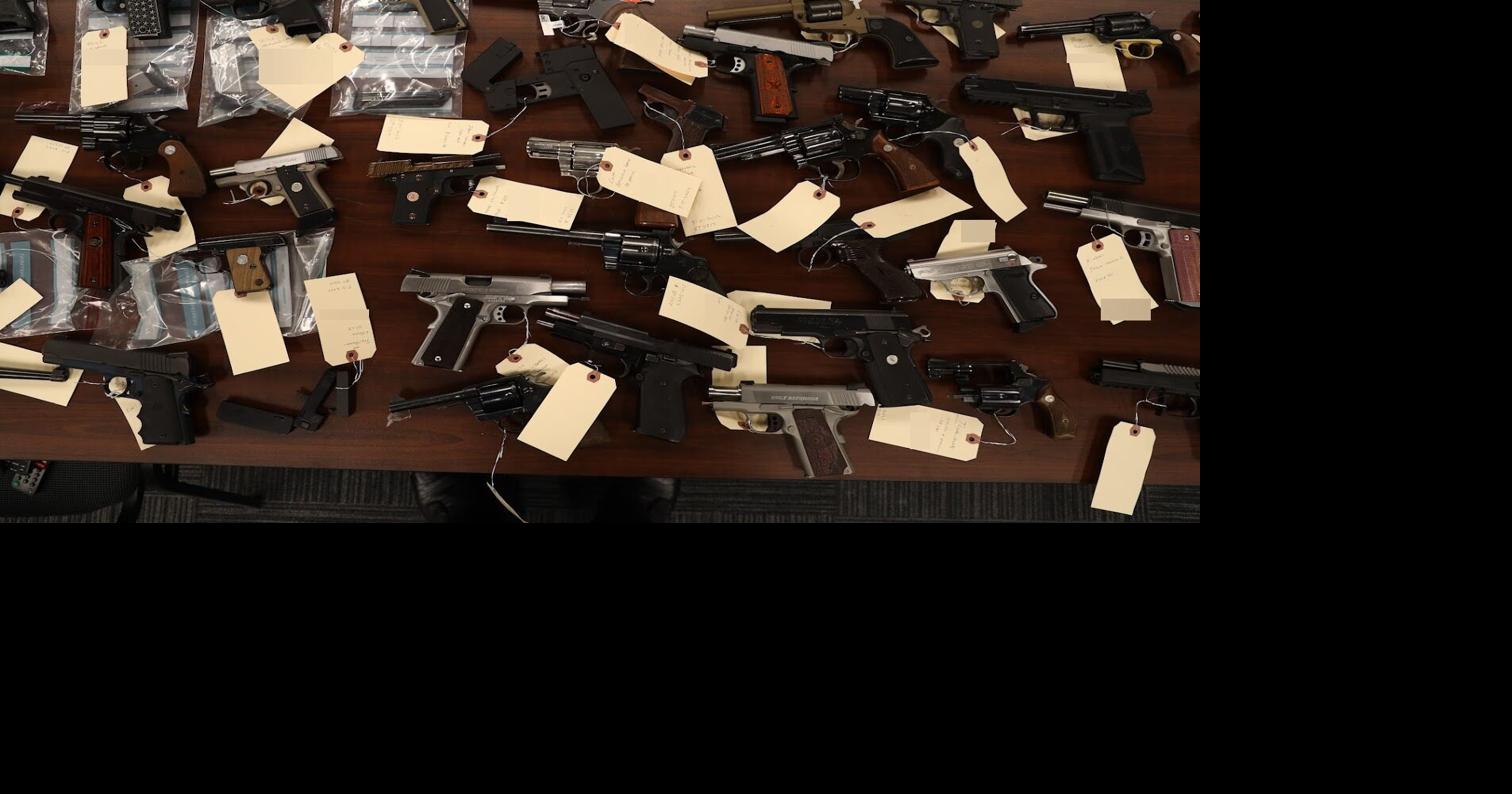 Tip leads Tulsa police to large gun bust | News | fox23.com