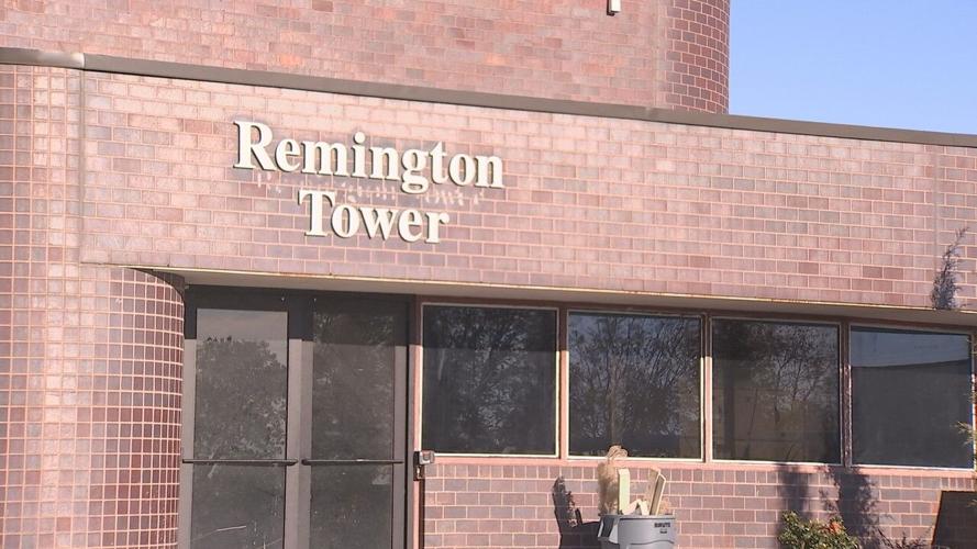 Photos: Work to convert tornado-damaged Tulsa skyscraper into ...