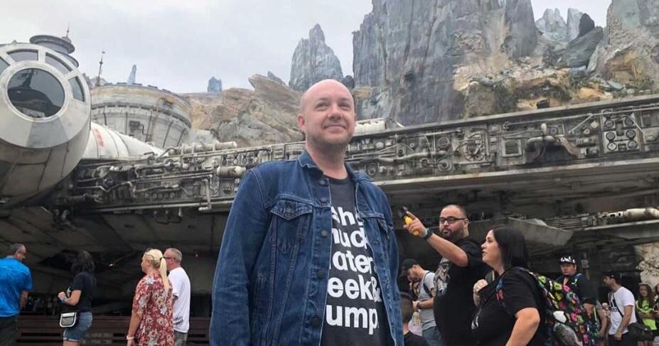 Josh Venable is one of the biggest Star Wars fans in the world ...