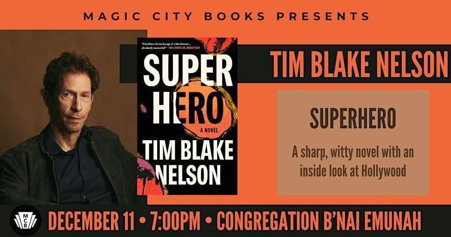 Tim Blake Nelson to be in Tulsa for publication of his new book ...