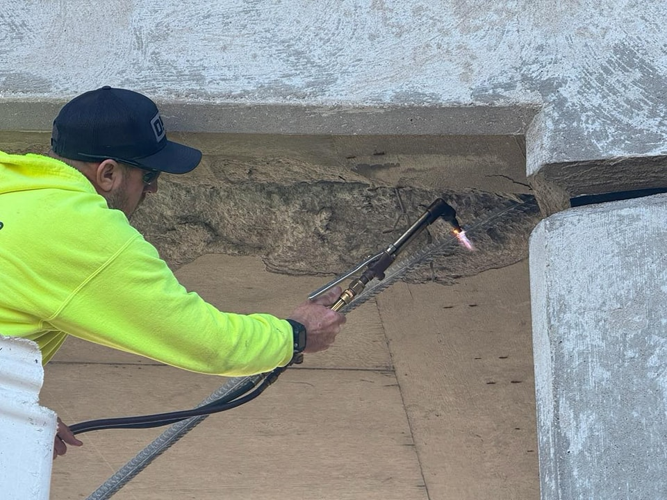 US-75 back open in Jenks after oversized semi hit bridge | News | fox23.com