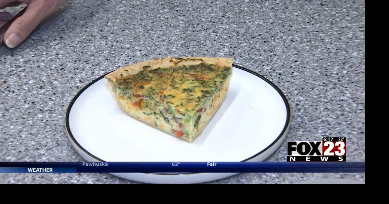The Food Bank of Eastern Oklahoma teaches FOX23 a vegetable quiche ...