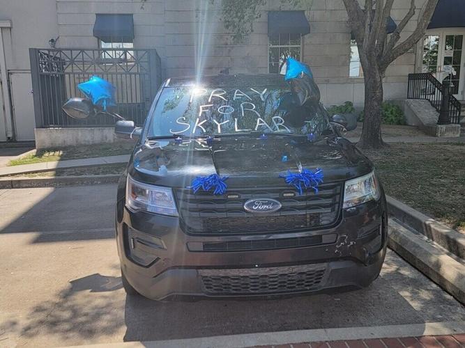 Photos: Muskogee County Sheriff's Office decorates the cruiser of a ...