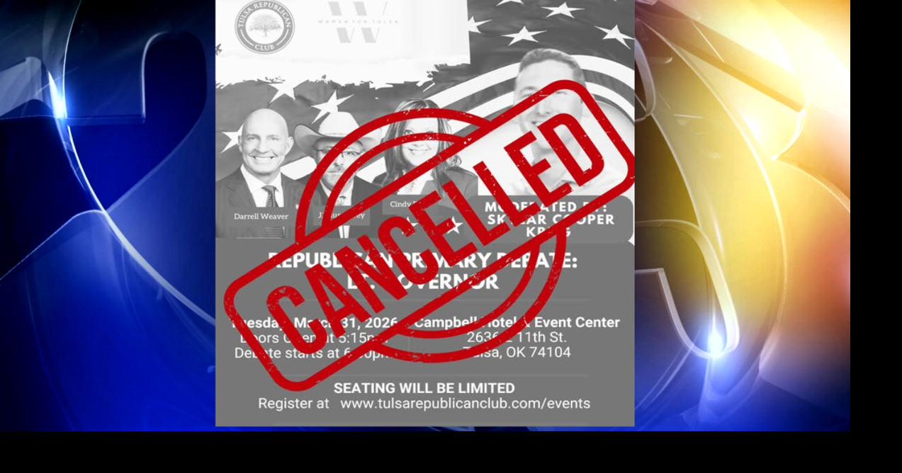 Republican Lieutenant Governor primary debate canceled | News | fox23.com