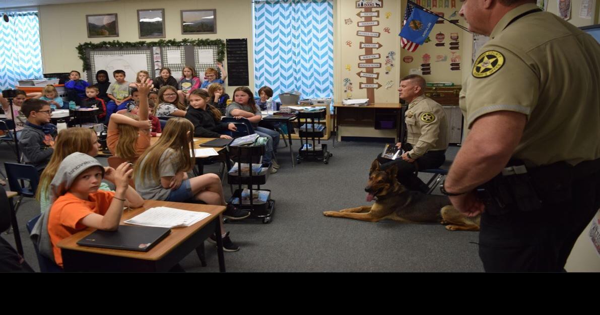 K-9 ICE joined Porter Elementary for storytime | News | fox23.com