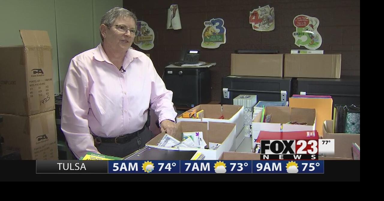 Tulsa police ‘behind-the-scenes angel' donates supplies to school for ...