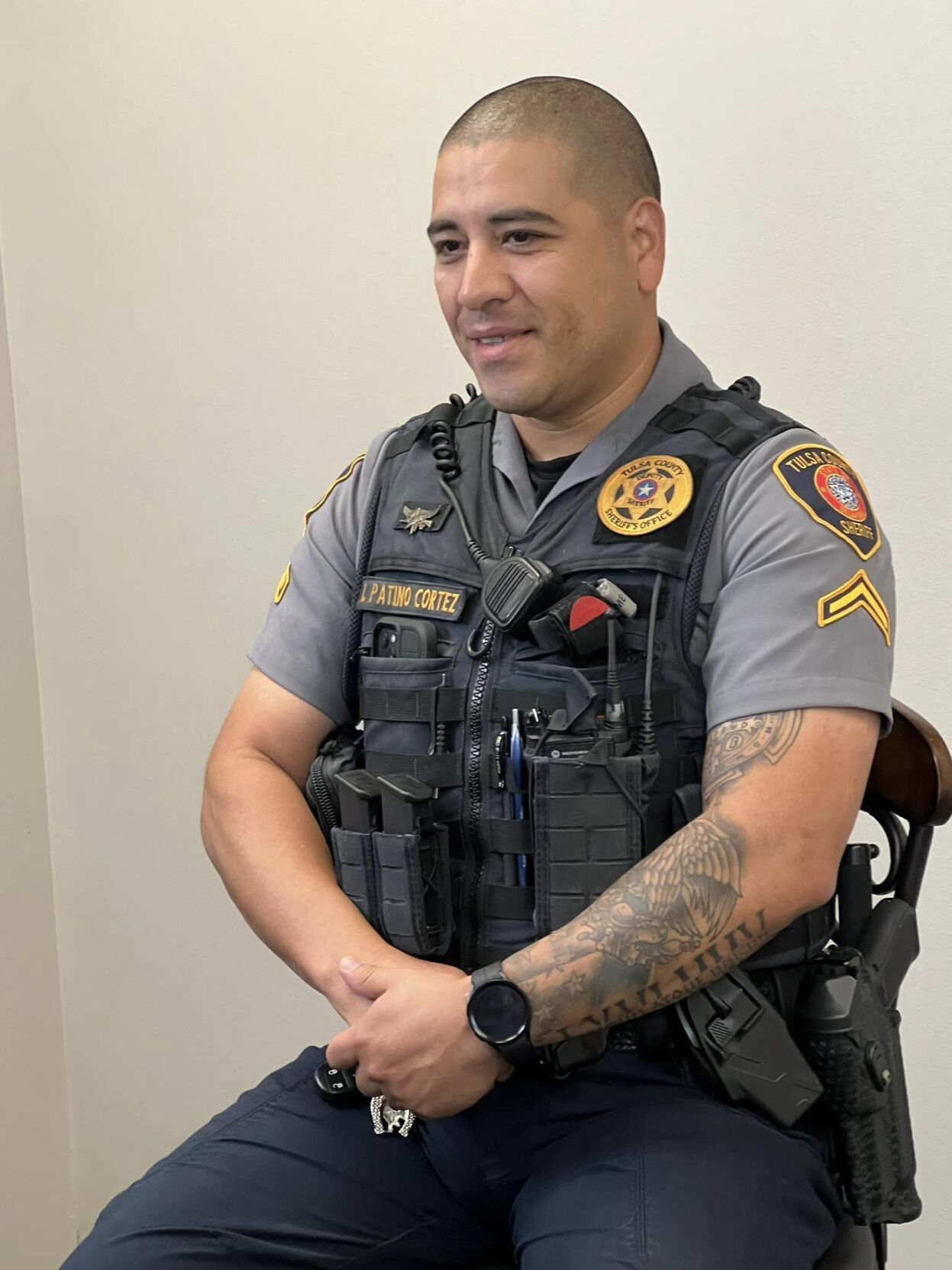 FOX23 speaks with Tulsa deputy who saved a pregnant woman and children ...