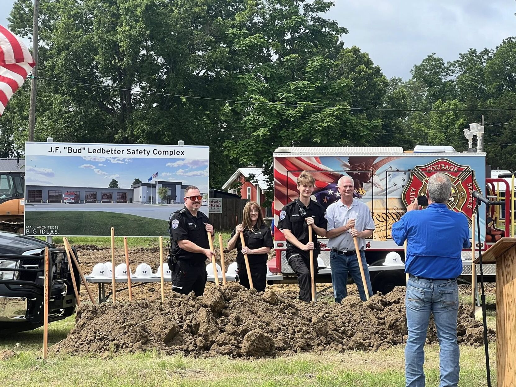 City of Haskell breaks ground on new public safety complex | News ...