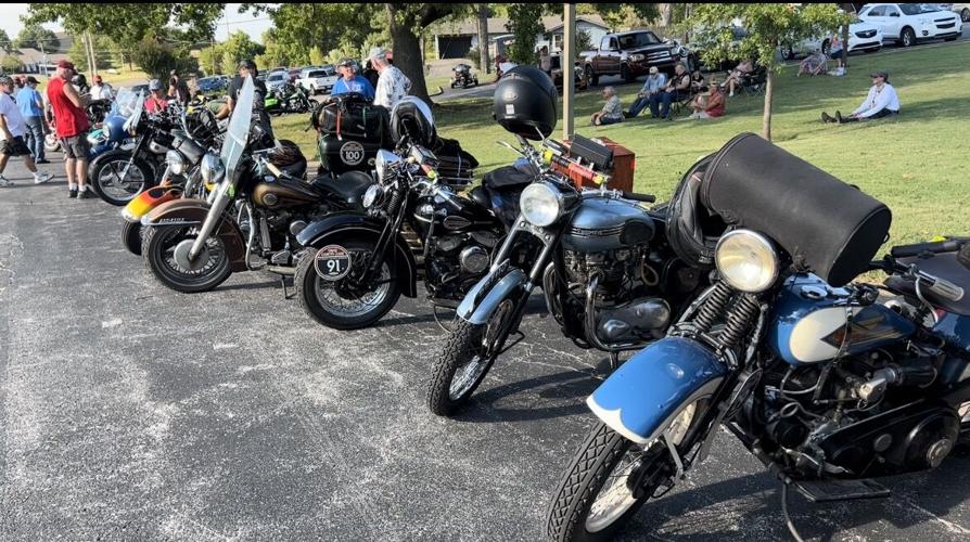 Photos: Cross Country Chase brings vintage motorcycles to Green Country ...