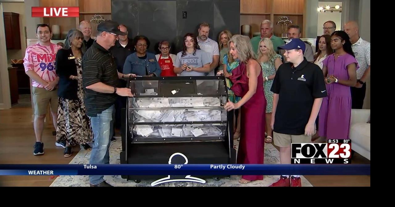 Video: Winner of $1.6 million 2025 Tulsa St. Jude Dream Home drawn | News | fox23.com