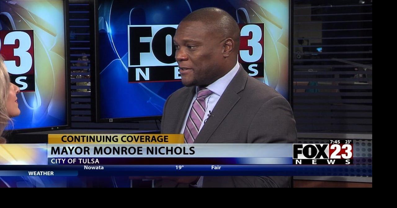 Video: Monroe Nichols joins FOX23 on his first full day in office as ...