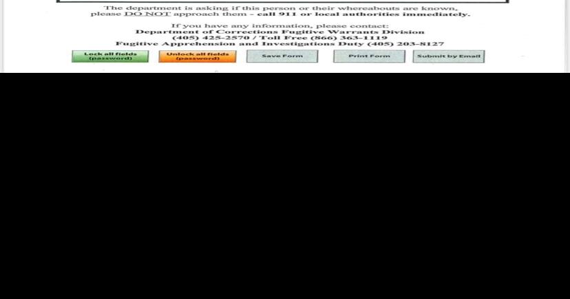 Inmate missing from Jim E. Hamilton Correctional Center | Local & State ...