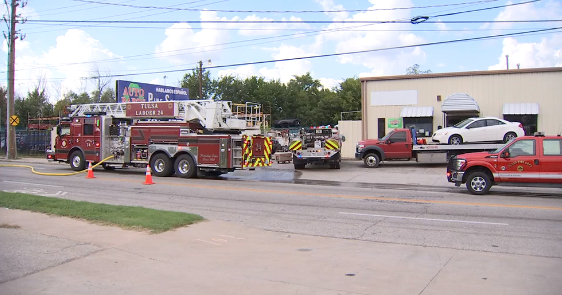 Tulsa Fire Department responds to fires near Pine and Peoria | News ...