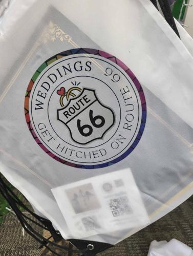 Get hitched tonight for $66 bucks, stained glass style at the Route 66 ...