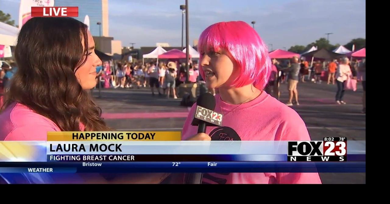 Video: FOX23 Certified Meteorologist Laura Mock talks about her journey at the Susan G. Komen ...