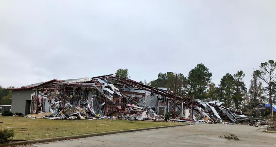 Photos: Major recovery effort underway in Idabel after more than 130 ...