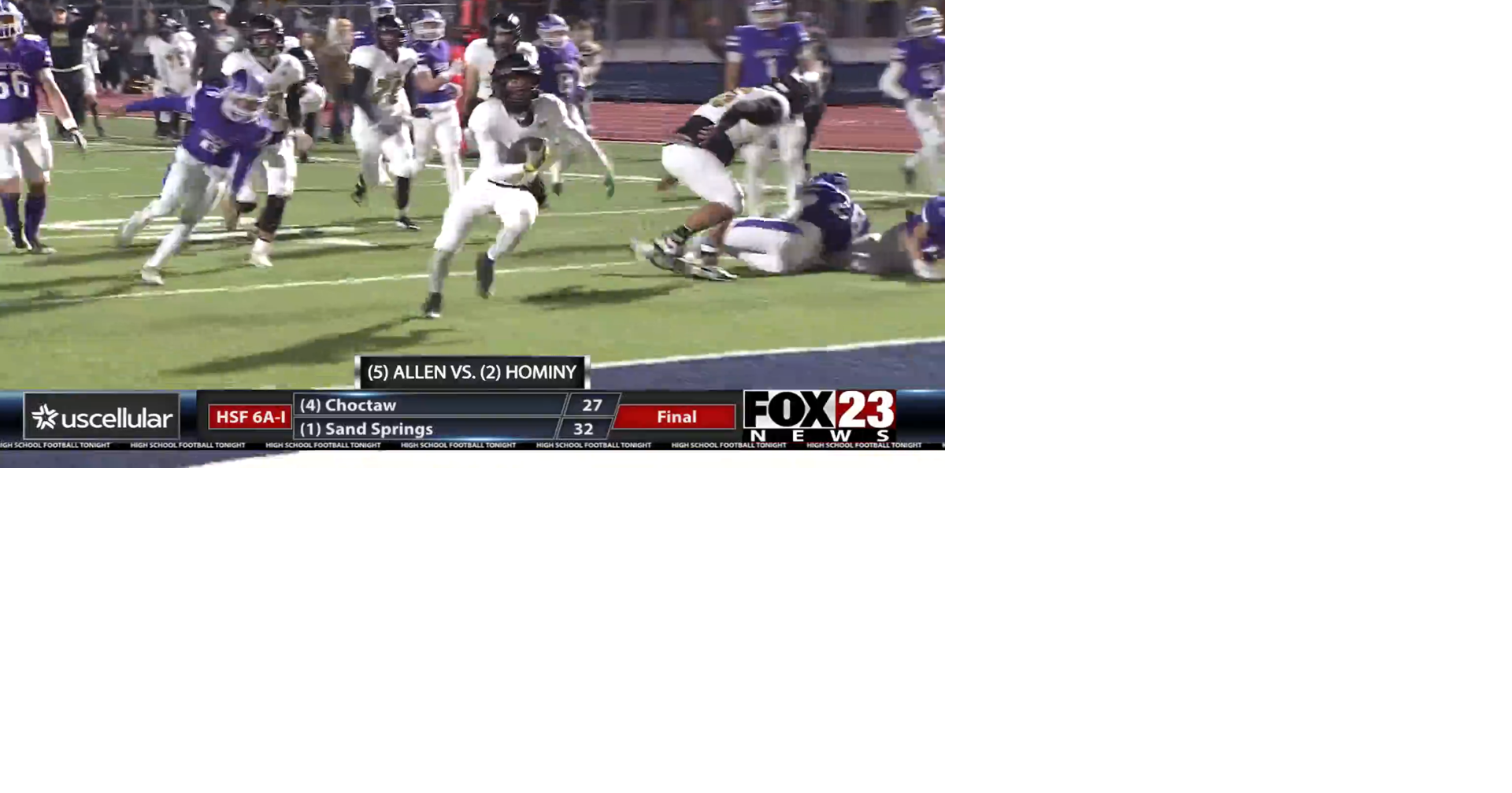 H.S. Football - State Semifinals: Hominy rolls Allen to punch ticket to ...