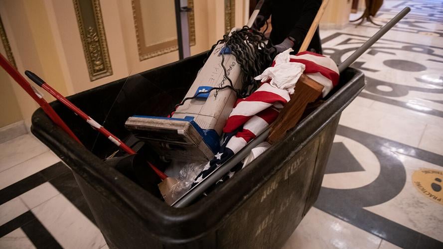 Photos: Damage seen in aftermath of US Capitol riot | | fox23.com