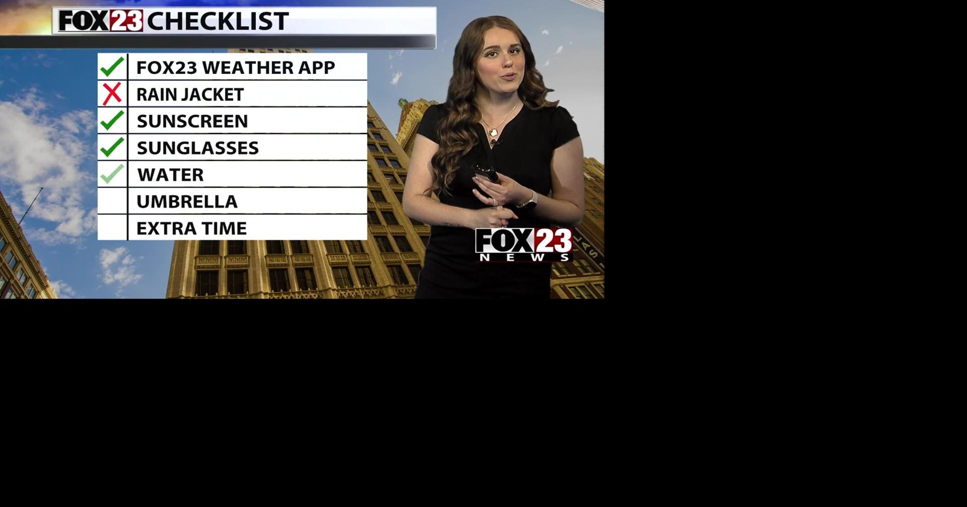 FORECAST: Toasty Friday with lots of sunshine | Weather | fox23.com