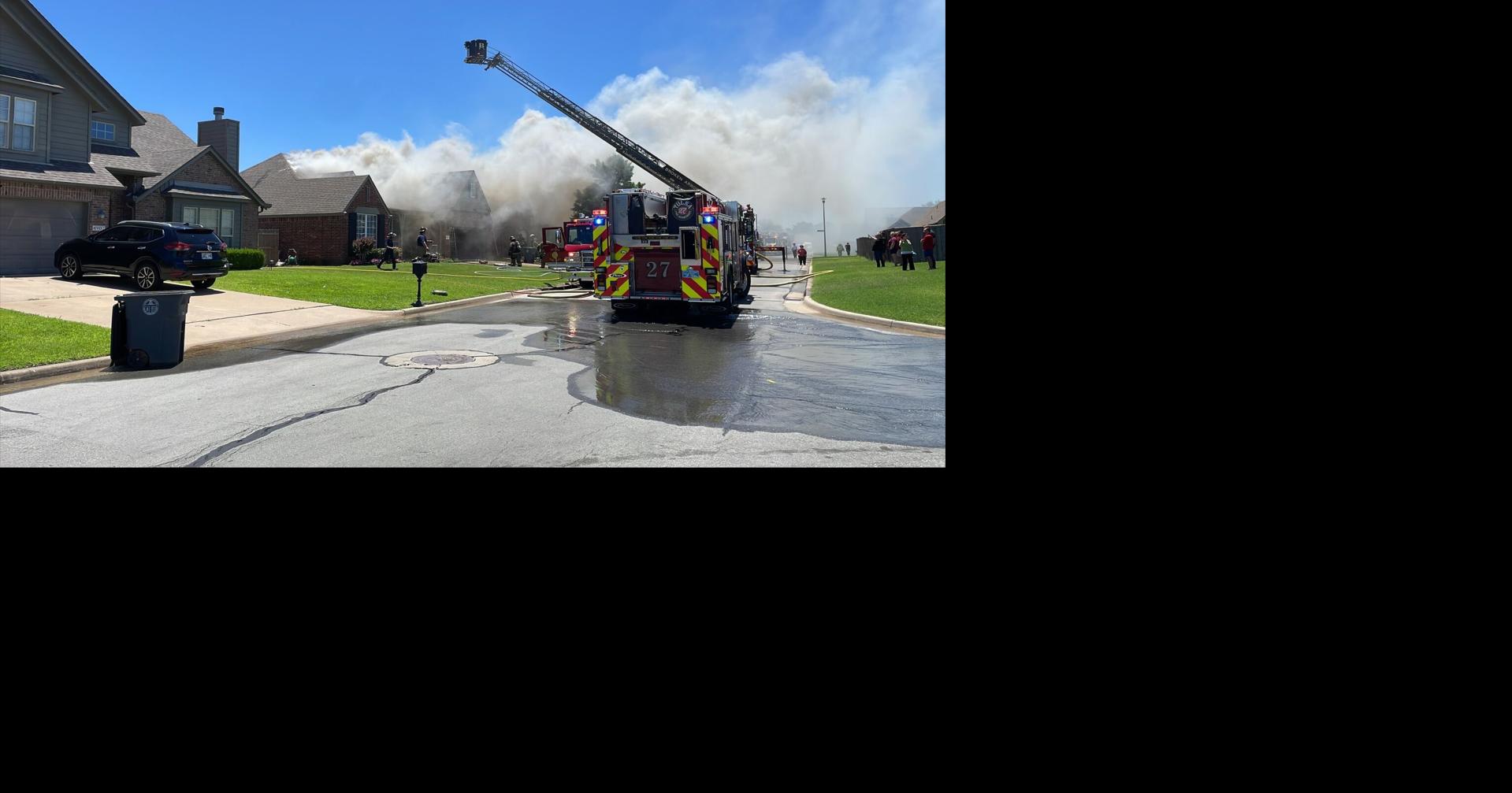 Tulsa, BA crews respond to house fire near East 51st and County Line ...