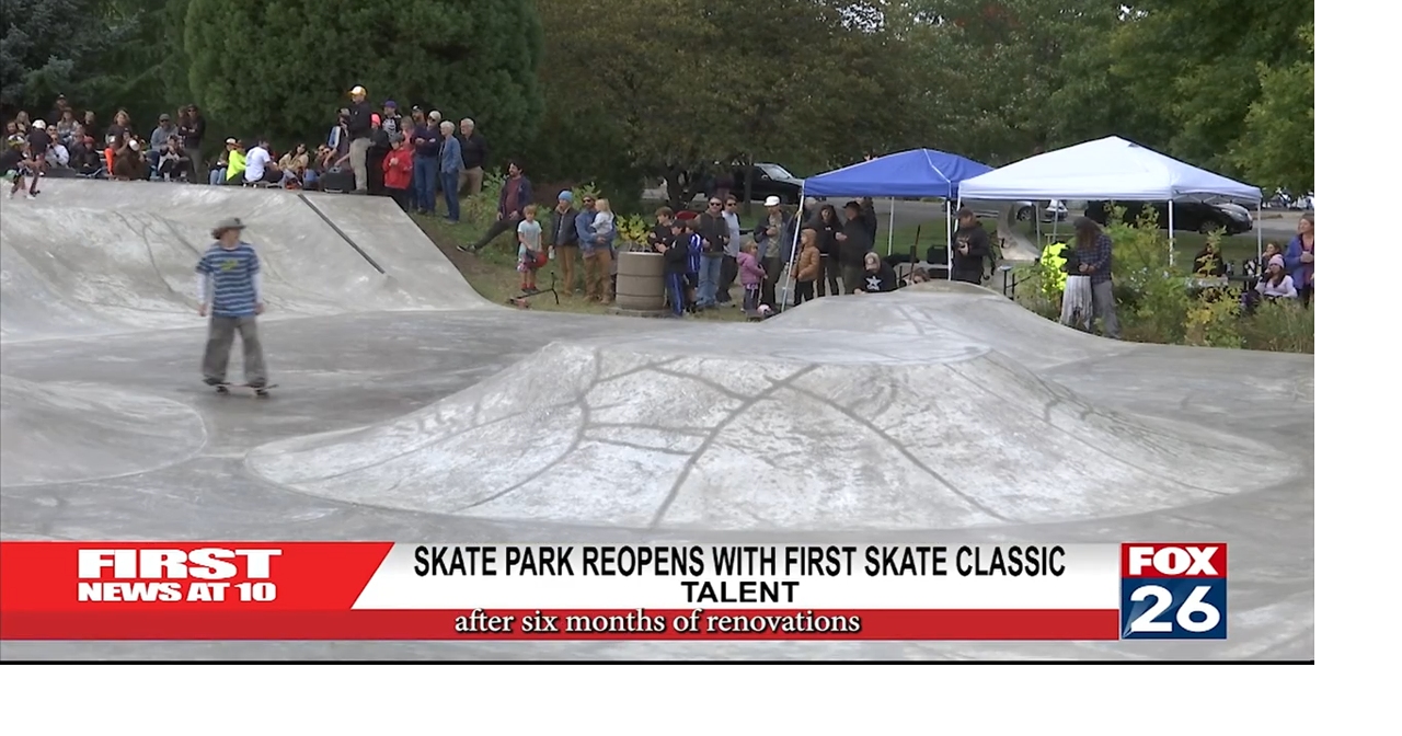 Skate Park Reopens With First Skate Classic | Local | fox26medford.com
