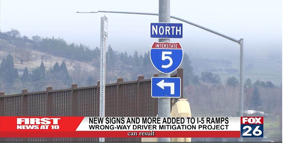New Signs And More Added To I-5 Ramps | Local | fox26medford.com
