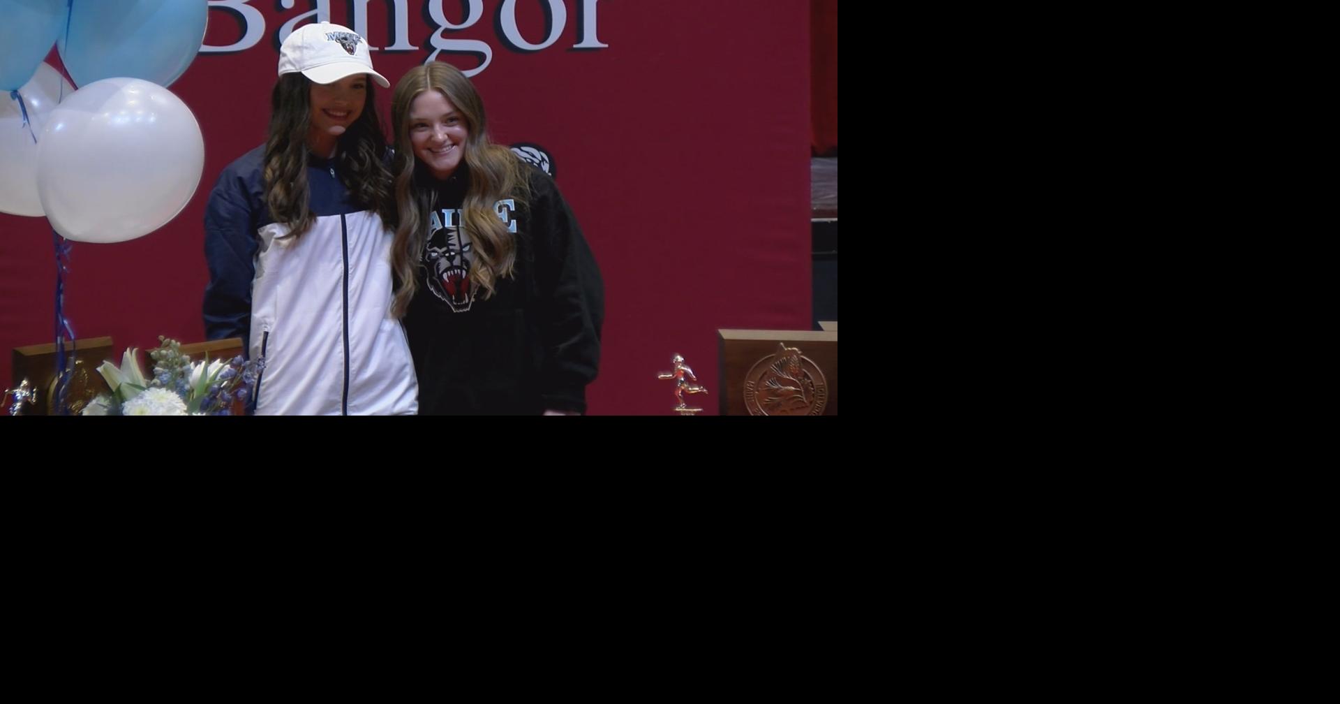 Bangor's Maddie Cyr, Callie Tennett sign to Maine track and field ...