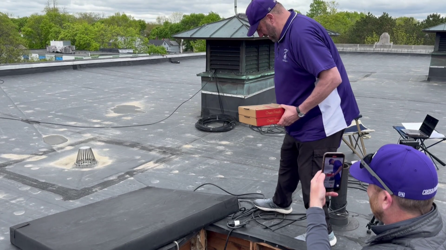 John Bapst athletic director takes his school spirit to new heights ...